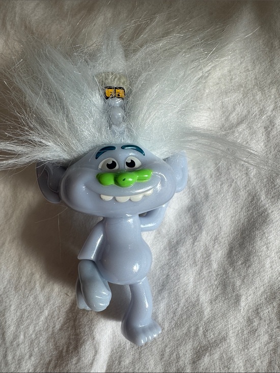 McDonald's | Toys | Mcdonalds Ice Blue Troll With Icy Hair And Green ...